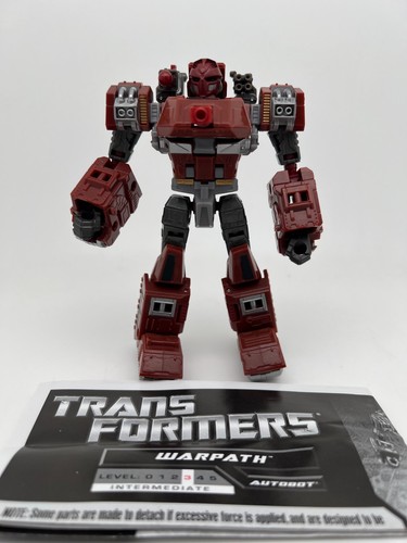Transformers Generations deluxe class Warpath COMPLETE BUT NO BOX | eBay