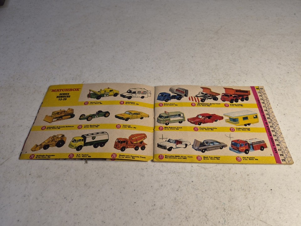 Vintage Original Lesney Matchbox Catalog Collector's Guide | eBay