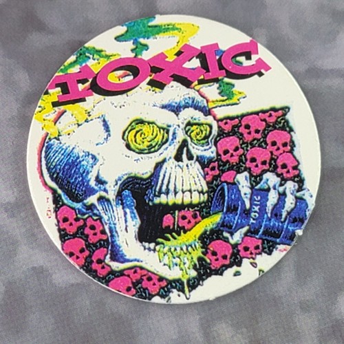 POGs Loco Caps Vintage 90's Retro Games - Toxic Skull | eBay
