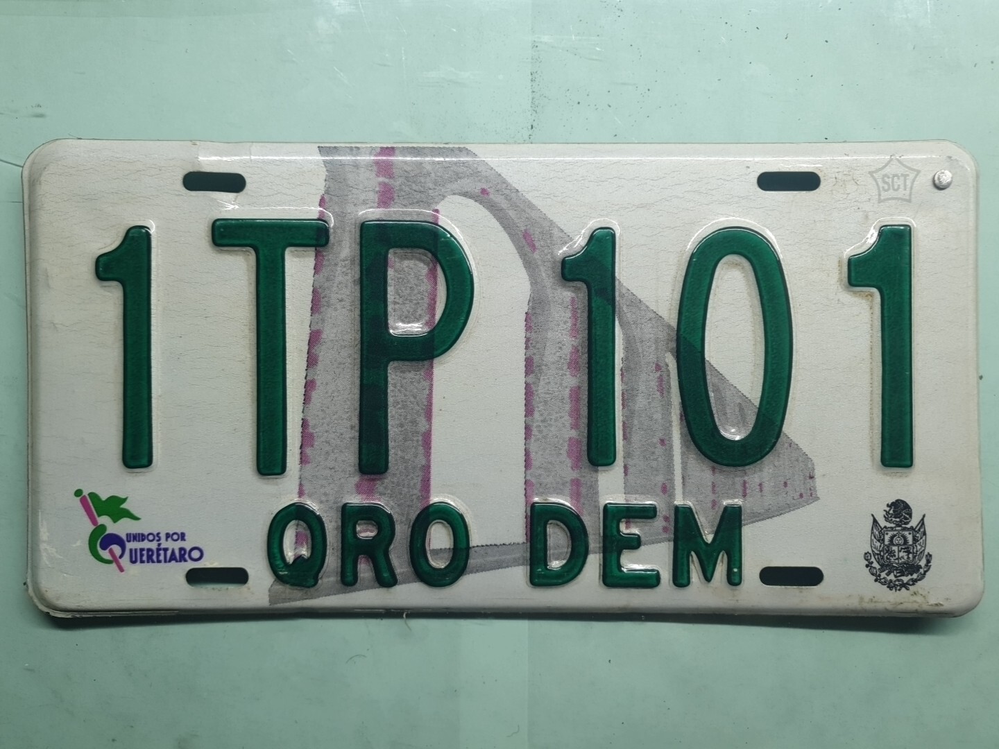 Queretaro Mexico Demo license plate | eBay