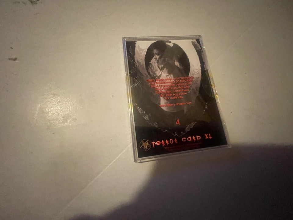TERROR CARDS XL Death Edition Tiffany Shepis Autograph card (Necroscope ...