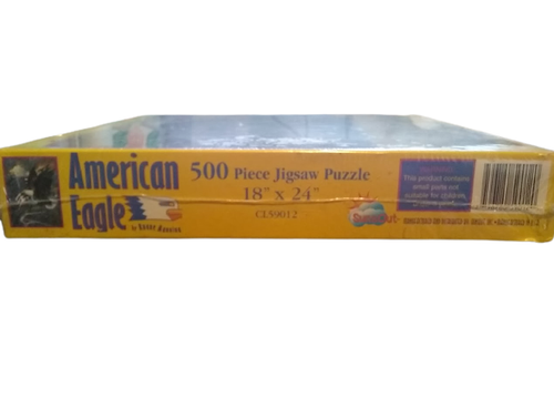 SunsOut 500 Piece Jigsaw Puzzle American Eagle by Ruane Manning 18"x24 ...