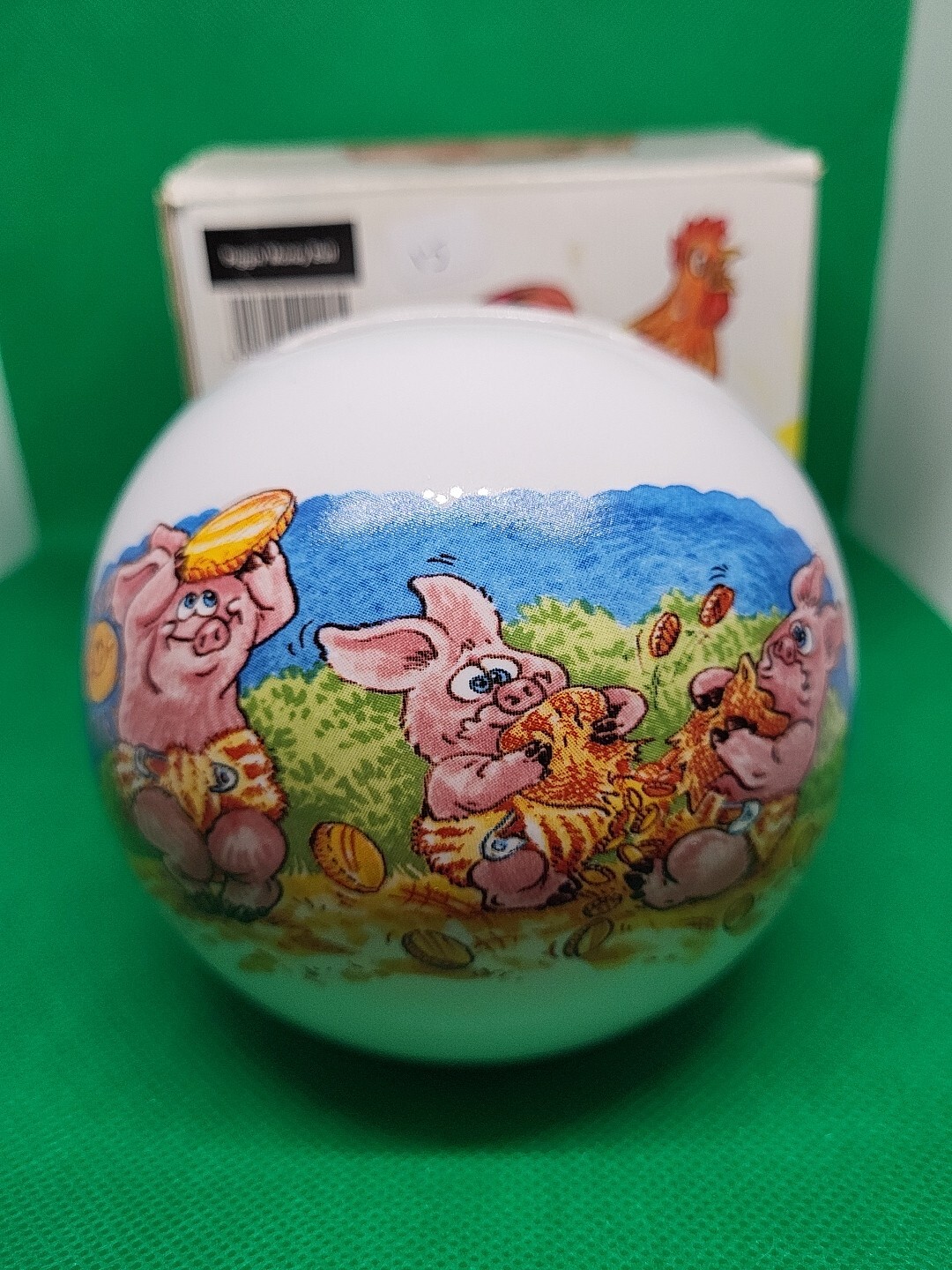 piggins piggin piggin pig piggin collectable,piggin Money Ball, 1998 ...