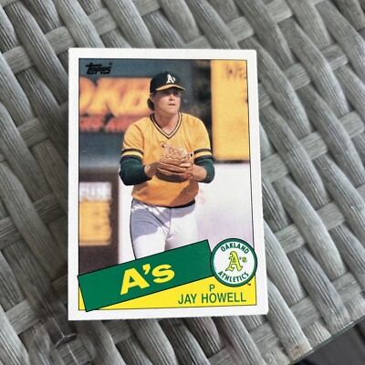 1985 Topps Traded 57T Jay Howell Oakland Athletics | eBay