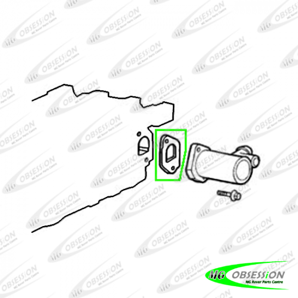 MG ZR 1400 , 1600 , 1800 INC VVC COOLANT ELBOW GASKET PET10042 OE | eBay