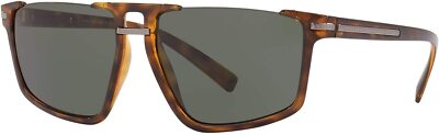 Versace Sunglasses VE4363 10871 60mm Havana / Dark Green [60-15-145] | eBay