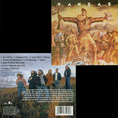 KANSAS kansas , first 1er album / CD EPIC LEGACY 2004 | eBay