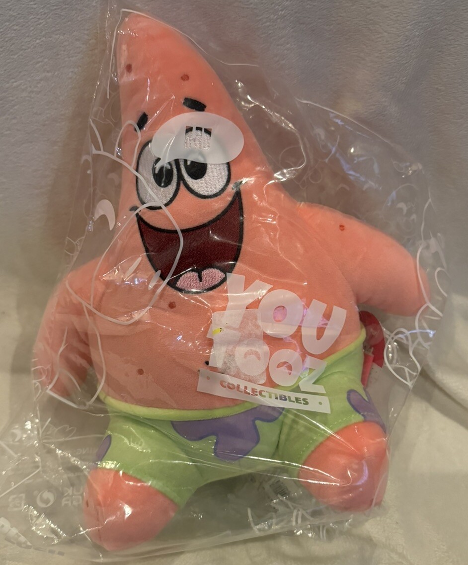 Youtooz Patrick Plush 9" Inch Collectible, Official Licensed Soft ...