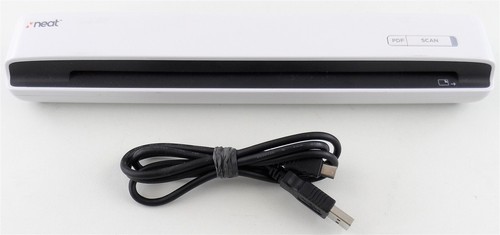Neat NR-030108 Portable Receipt Scanner with USB Cable No Software Used ...