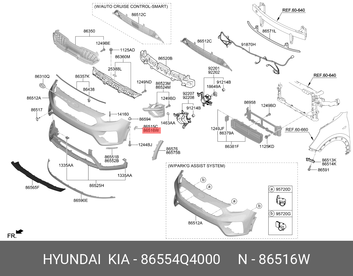 Genuine OE Plug Plastic 86554Q4000 For Kia 86554-Q4000 | eBay