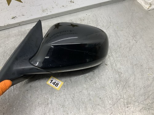 2010 BMW E90 E91 LCI Left Passenger SIDE WING MIRROR Black Sapphire 475 ...