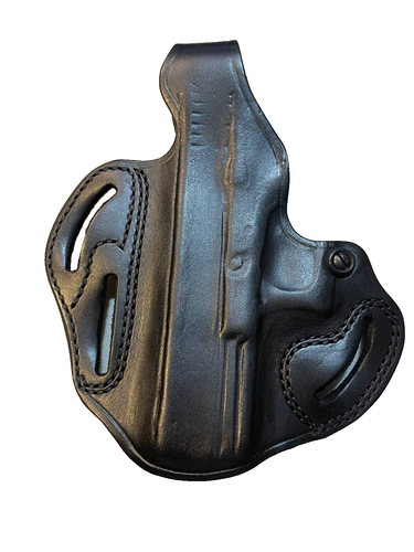 DESANTIS Thumb Break Scabbard Left Handed BLK leather Glock 19 Glock 23 ...