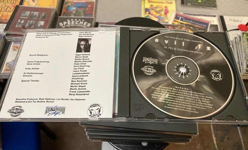 Hollywood Edge - Evil Effects - 7 CD, plus The Dark Side Of Sound ...