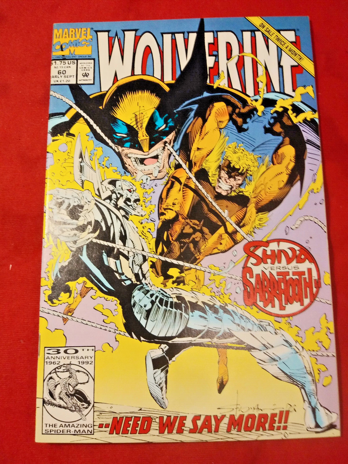 Marvel Comics Wolverine #60 1992 | eBay