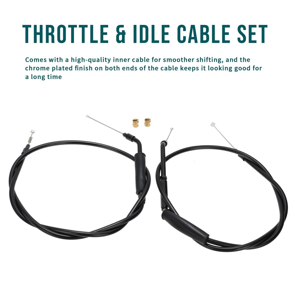 Extended Clutch Cables Harness Kit for Harley Softail 2000-2006 14 ...