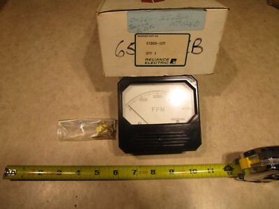 RELIANCE ELECTRIC 65200-1EB, METER, S0749 | eBay