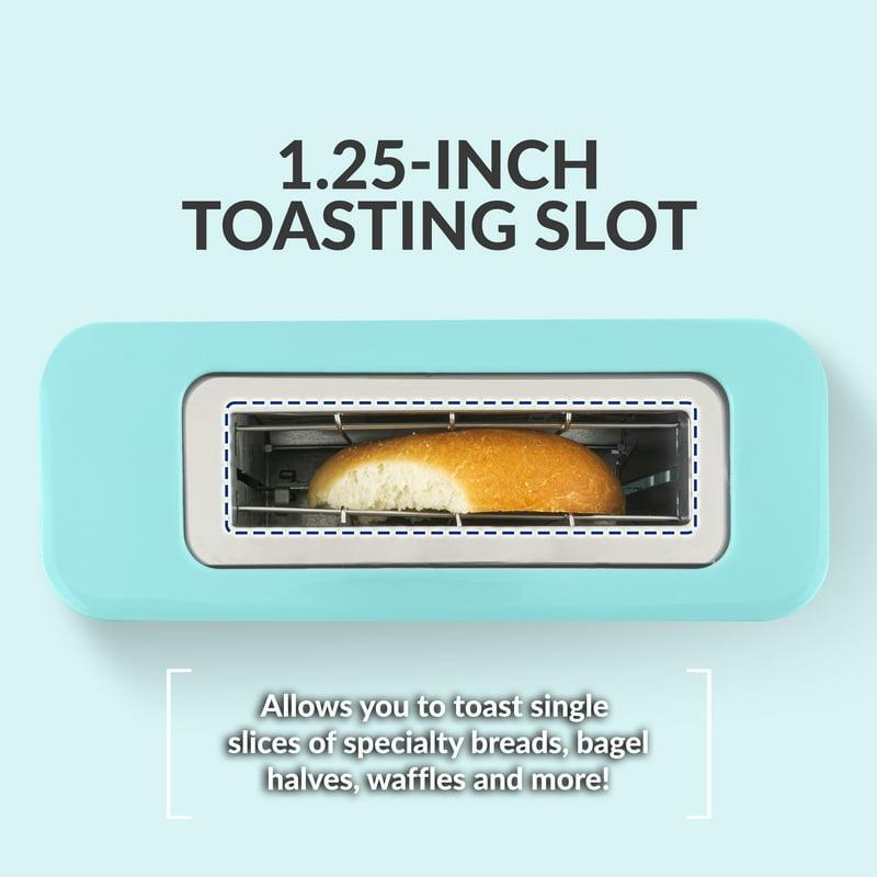 Compact Single Slice Toaster Ideal Dorms & Travel Mindful Eating Gift ...
