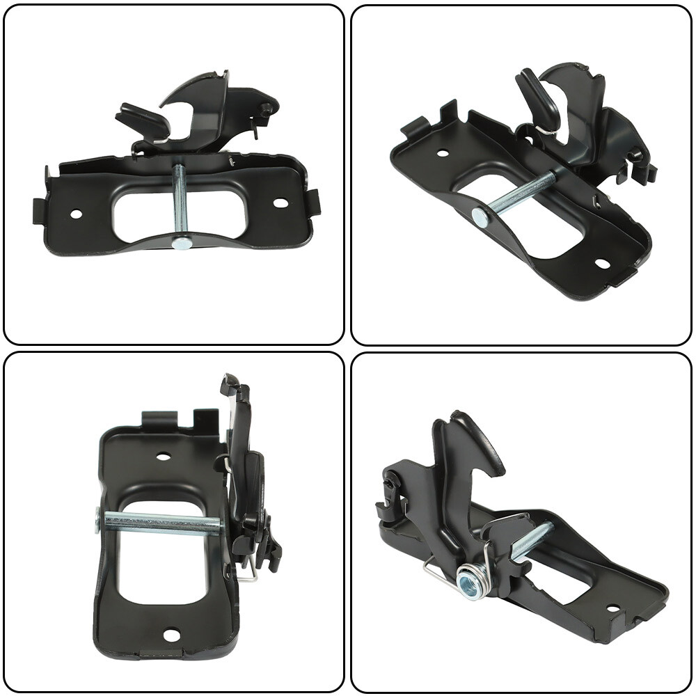Hood Latch & Catch Striker & Rod & Safety Catch Kit For Dodge Ram 1500 ...