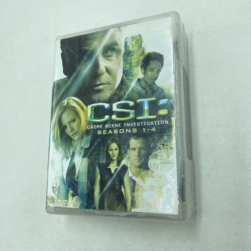 CSI: Crime Scene Investigation Seasons 1-4, MISSING A DISC READ | eBay