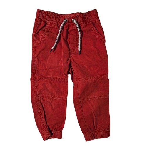 Baby Gap 18-24 Month Red Pants Cuffed Non-Adjustable Drawstring | eBay