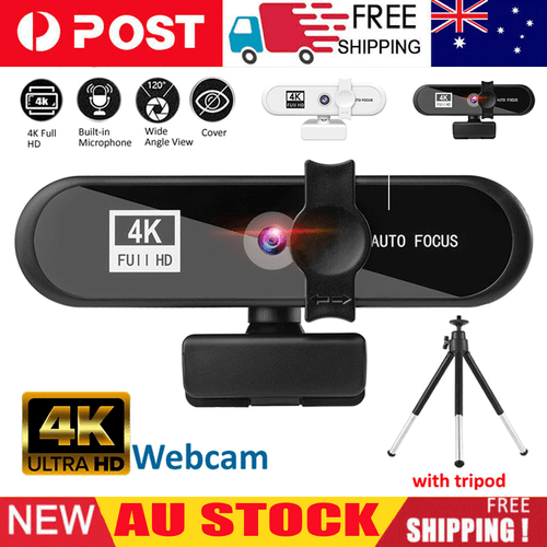 Webcam 1080P/2K/4K HD USB Online Camera With Microphone External Web ...