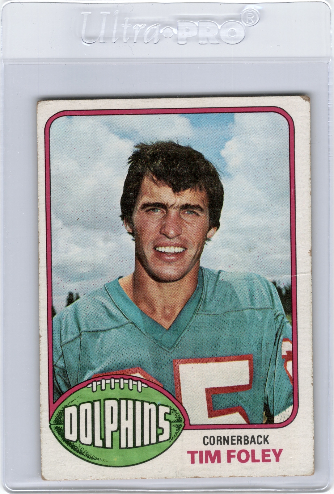 1976 Topps #72 Tim Foley Miami Dolphins NFL Vintage Football Card | eBay