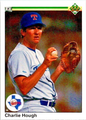 1990 Upper Deck #314 Charlie Hough Pitcher Atlanta Braves FREE shipping ...