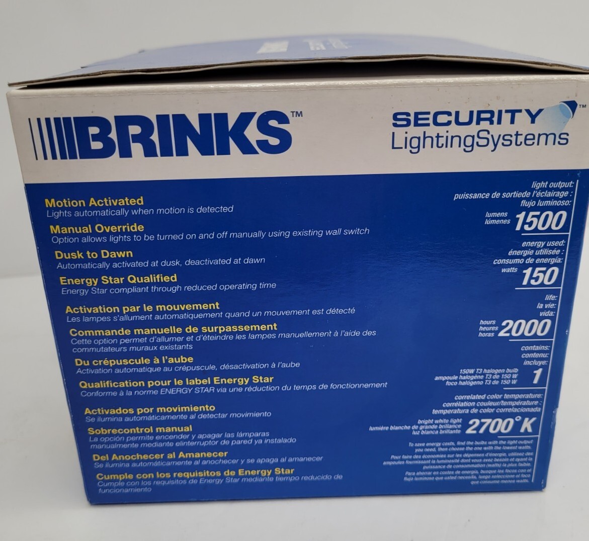 Brinks Motion Sensor Light Manual | Shelly Lighting