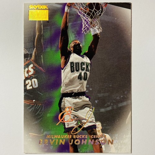 1998-1999 Skybox Premium Ervin Johnson #138 Basketball Card Milwaukee Bucks Tc2 | eBay