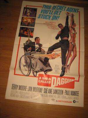 A Man Called Dagger Original 1sh Movie Poster | eBay