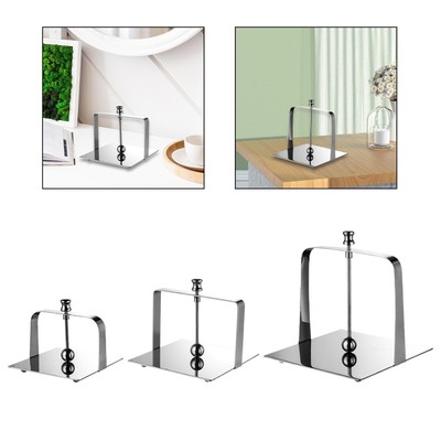 Napkin Holder Serviette Dispenser Table Rack with Weighted Arm Tissue ...