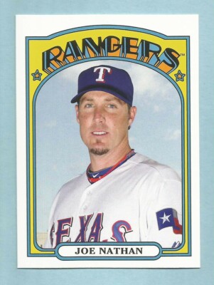 2013 Topps Baseball Archives Joe Nathan #11 Texas Rangers PACK FRESH ...
