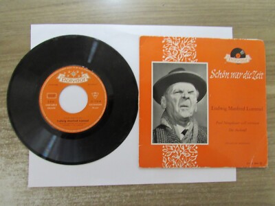 Old 45 RPM Record - Polydor 21 114 - German - Ludwig Manfred Lommel ...
