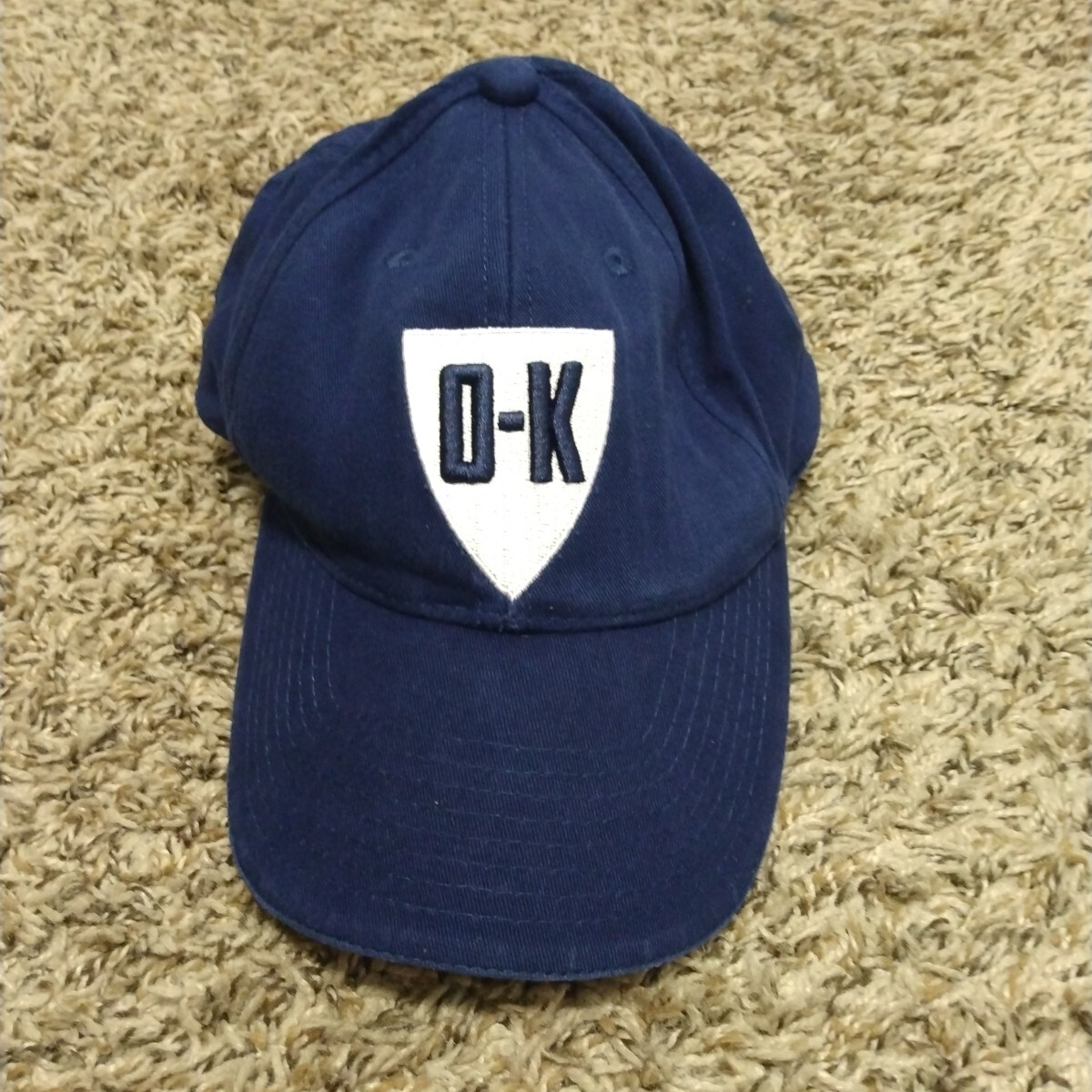 Snapback Baseball Hat Cap Blue OK Paper Company O-K | eBay