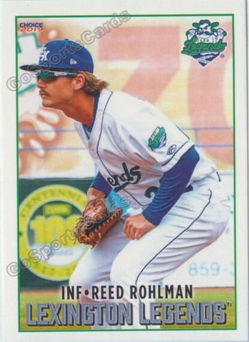 2019 Lexington Legends Reed Rohlman RC Rookie Kansas City Royals | eBay
