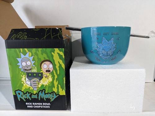 Loot Crate Rick and Morty Ramen Bowl with Chopsticks | eBay