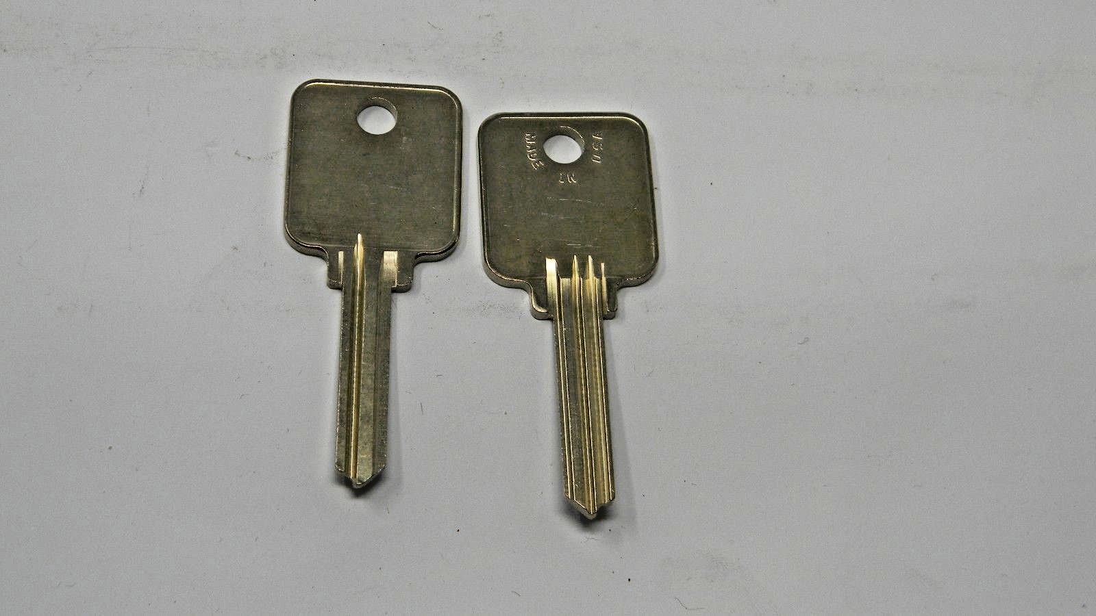 Medeco Fire King Key Blank # 1655 - Biaxial - 5 Pin - 2 Blanks per ...