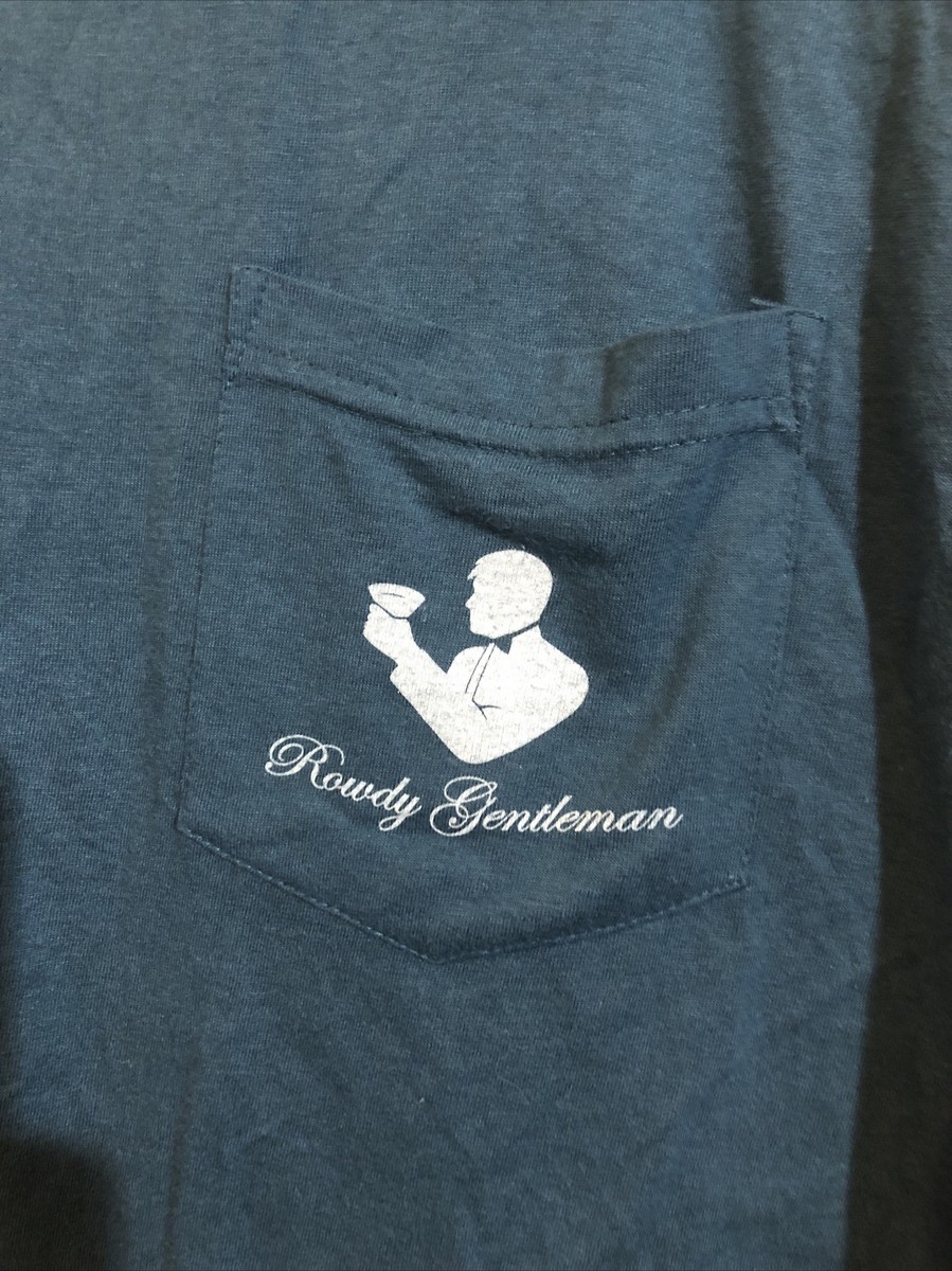 Rowdy Gentlemen Logo Men's Med Rowdy Gentleman Motorboats 80085 Funny