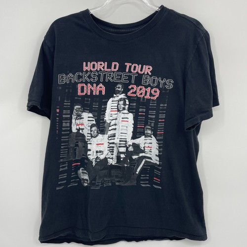 BACKSTREET BOYS DNA 2019 World Tour Shirt Black Size M Band Concert Tee | eBay