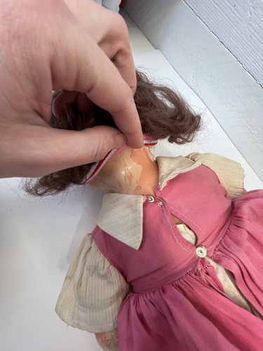 Vintage 18” Composition “Mama” Doll With Crier Teeth, Looks Like ...