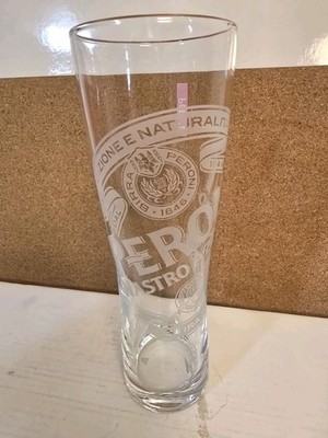 NEW Peroni Nastro Azzurro Etched Logo Tall 0.3L Beer SAHM Toronto Glass ...