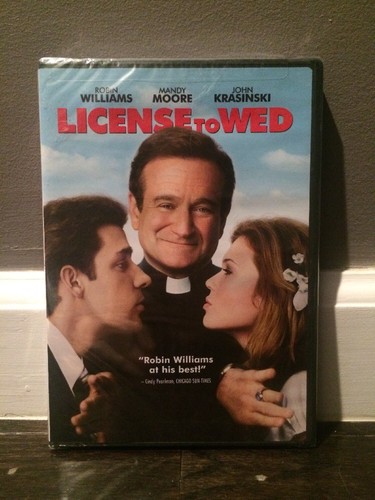 License to Wed (Robin Williams, John Krasinski, Mandy Moore) SEALED NEW ...