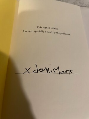 Actress Demi Moore Autograph Signed Book Inside Out GI Jane | eBay