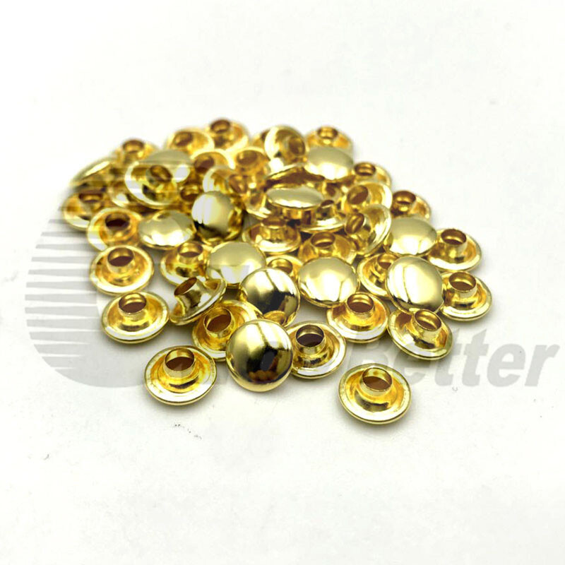 Double Cap Rivets Stud Rapid Rivets Leather Craft Repair 5mm 8mm 9mm ...