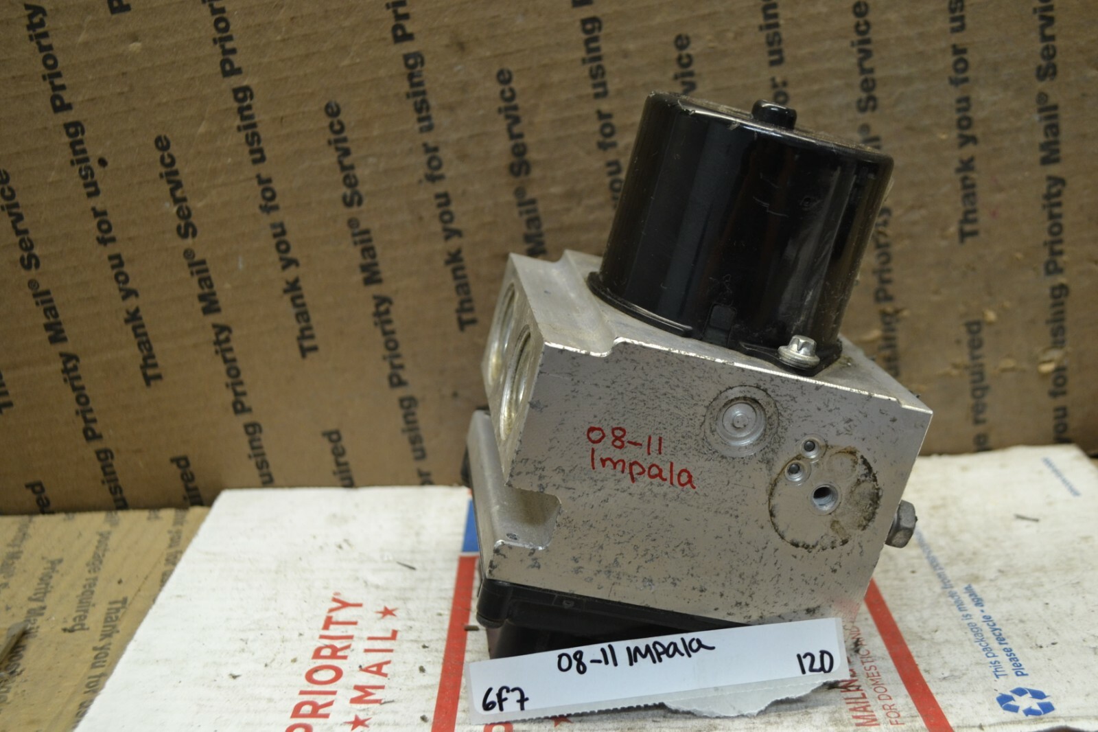 2008-2011 Chevrolet Impala ABS Pump Control OEM 25894183 Module 120-6f7 ...