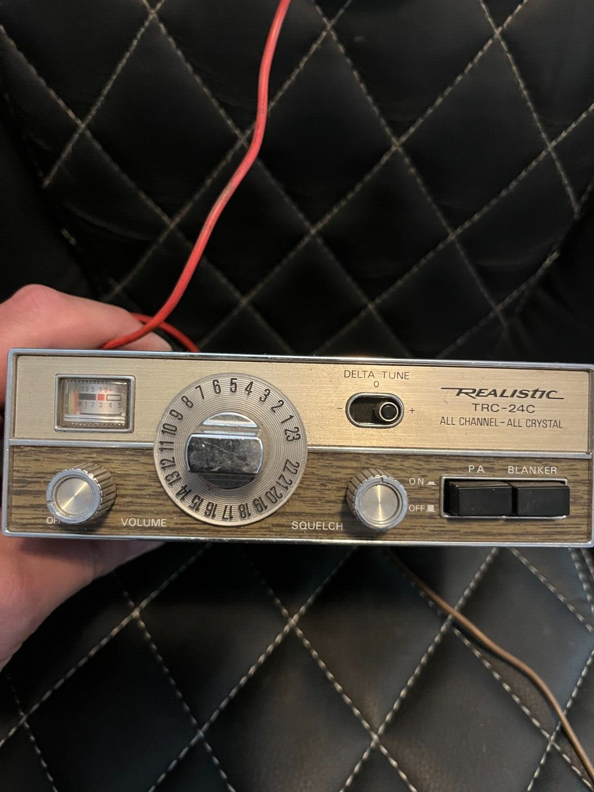 Vintage Realistic TRC- 24C CB Radio 23 Channel All Crystal | eBay