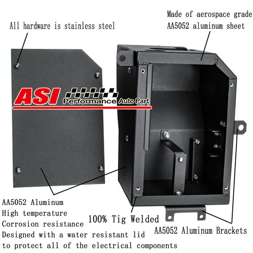 Aluminum Air Box Airbox Intake For Honda TRX400EX TRX 400EX 400X PRO ...