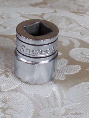 Vintage Snap On Tools 3/8" Drive 9/16" SAE Shallow Socket 12 Point F ...