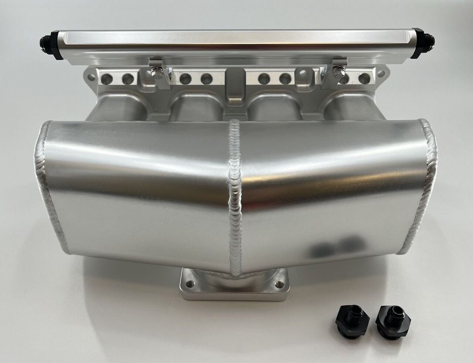 Billet K Series K20 K24 Center Feed Intake Manifold Dual Injector TB ...