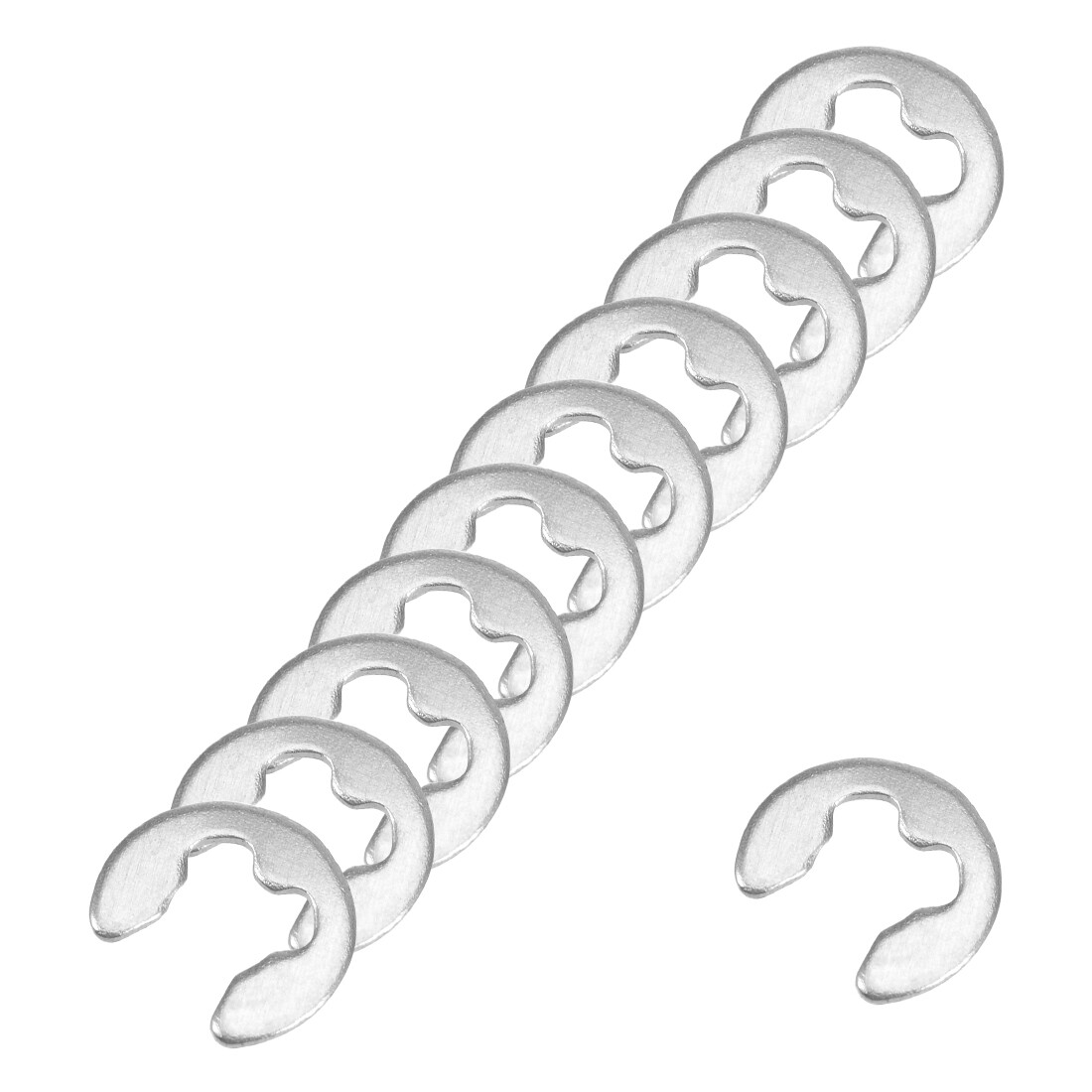Huyett Internal Retaining Ring, Stainless Steel, Plain Finish, M80 Bore ...
